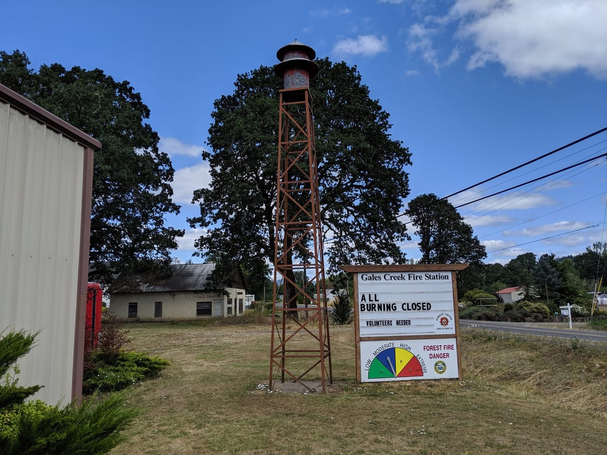 Fire season to move to 'moderate' in ODF protected lands Thursday ...