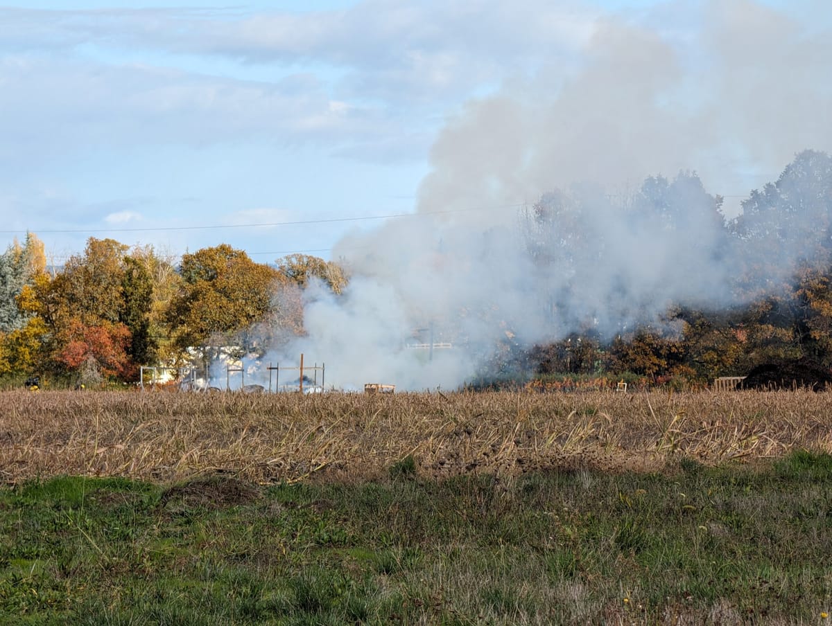 Backyard burn season opens Friday - Banks Post