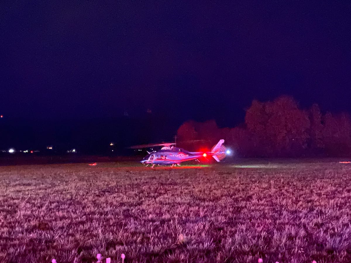 Highway 47 closed for crash between Osterman Road and Spreadborough ...