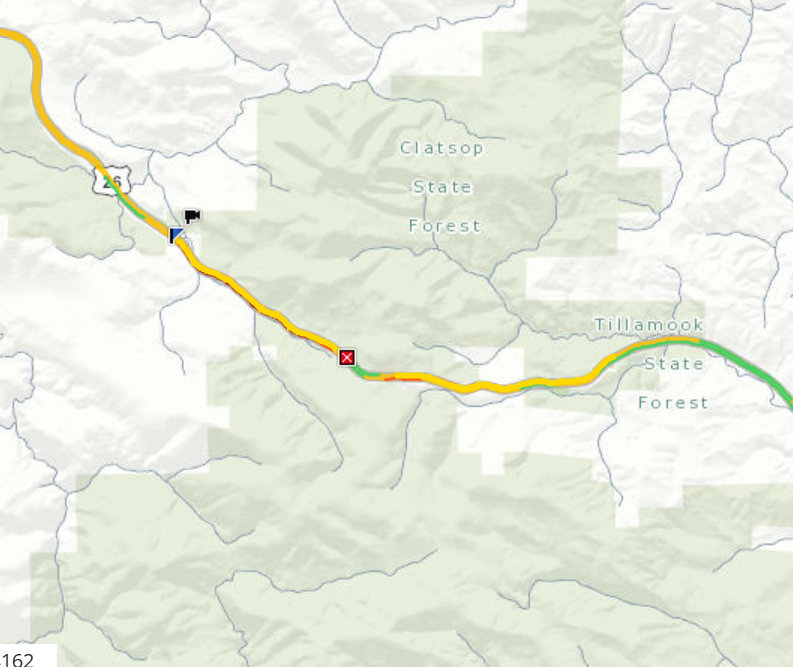 Highway 26 closed near Music Road for crash - Banks Post